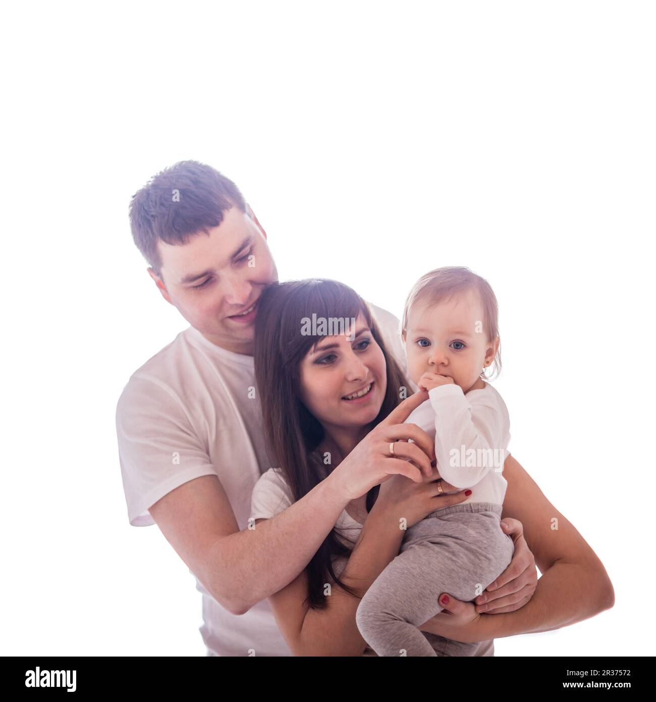 Mom and baby having fun Stock Photo - Alamy