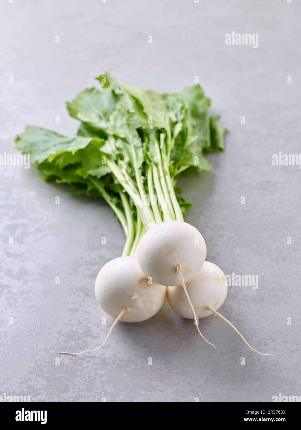 Three white beets with leaves Stock Photo - Alamy