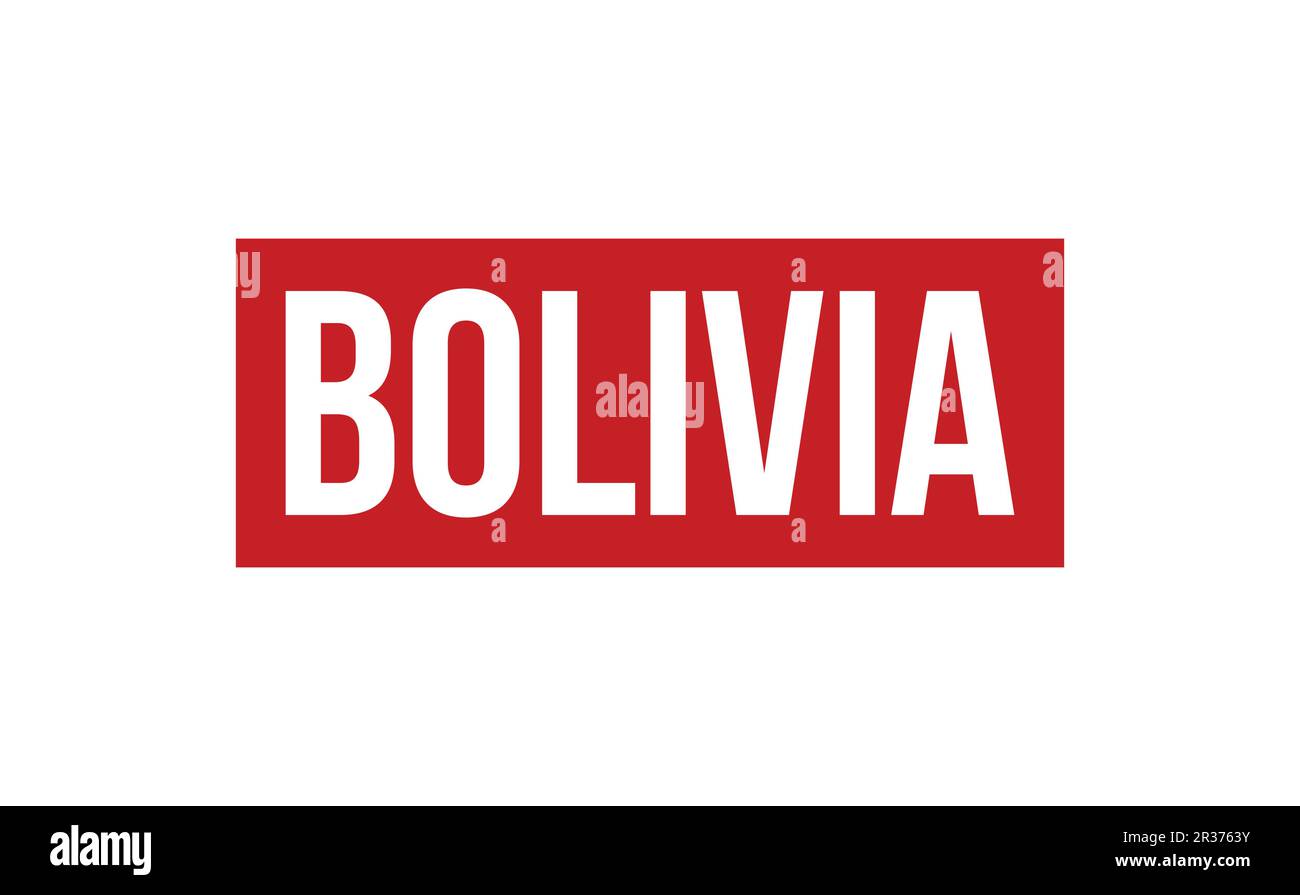 Bolivia Rubber Stamp Seal Vector Stock Vector Image & Art - Alamy