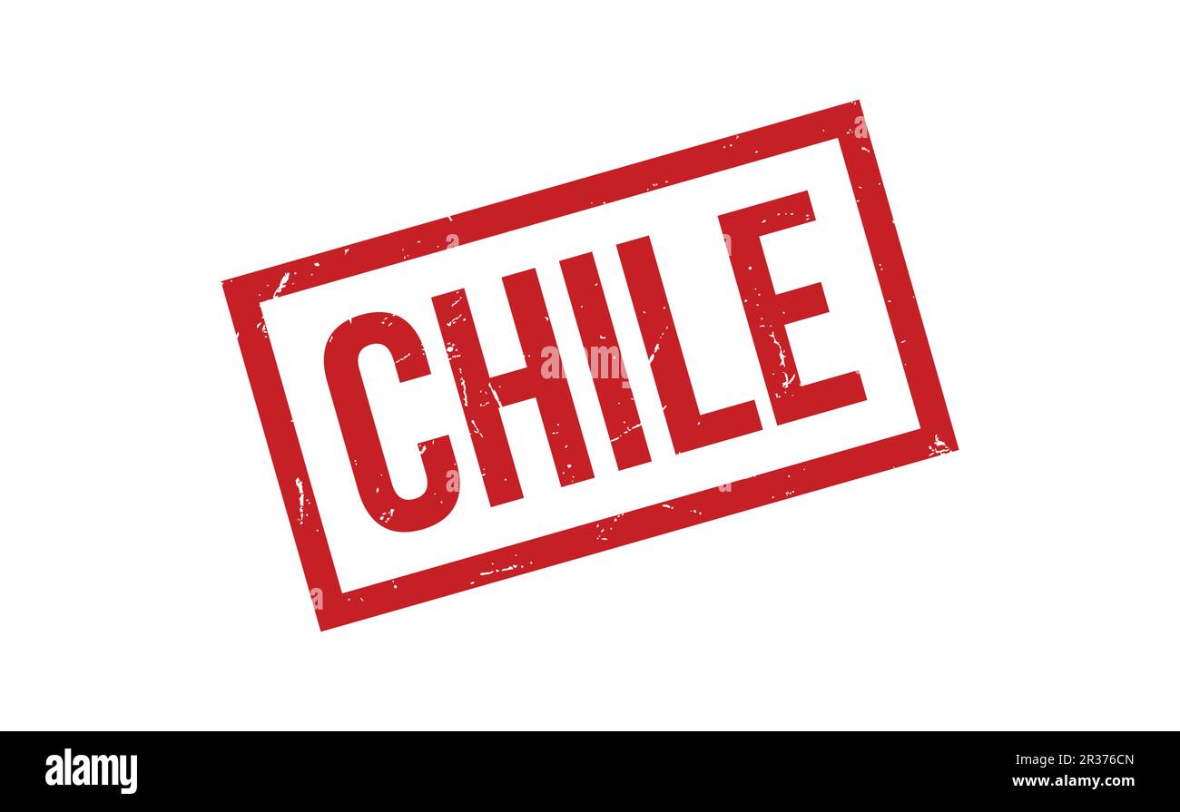 Stamp chile Cut Out Stock Images & Pictures - Alamy