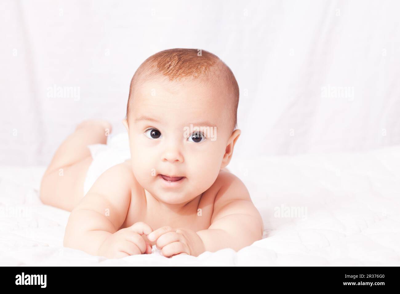 First baby teeth Stock Photo - Alamy