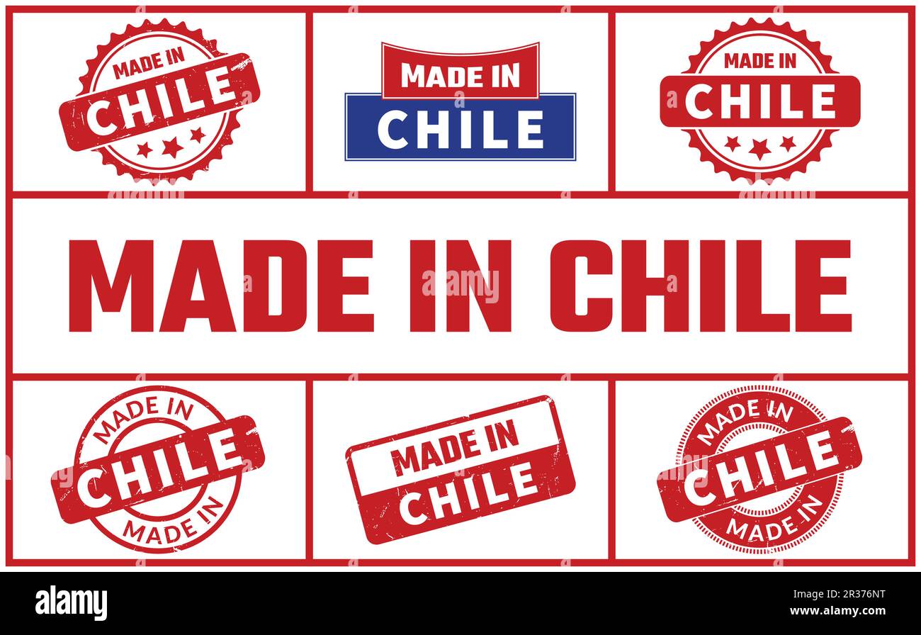 Made in chile stamp hi-res stock photography and images - Alamy