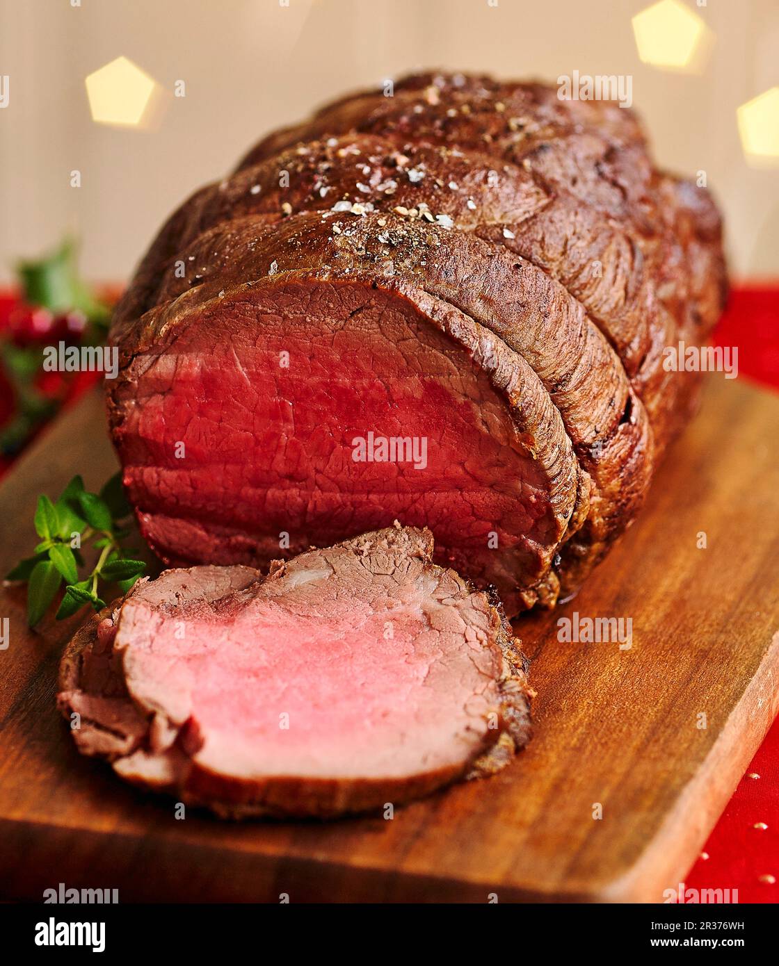 British Beef Chateaubriand Stock Photo - Alamy