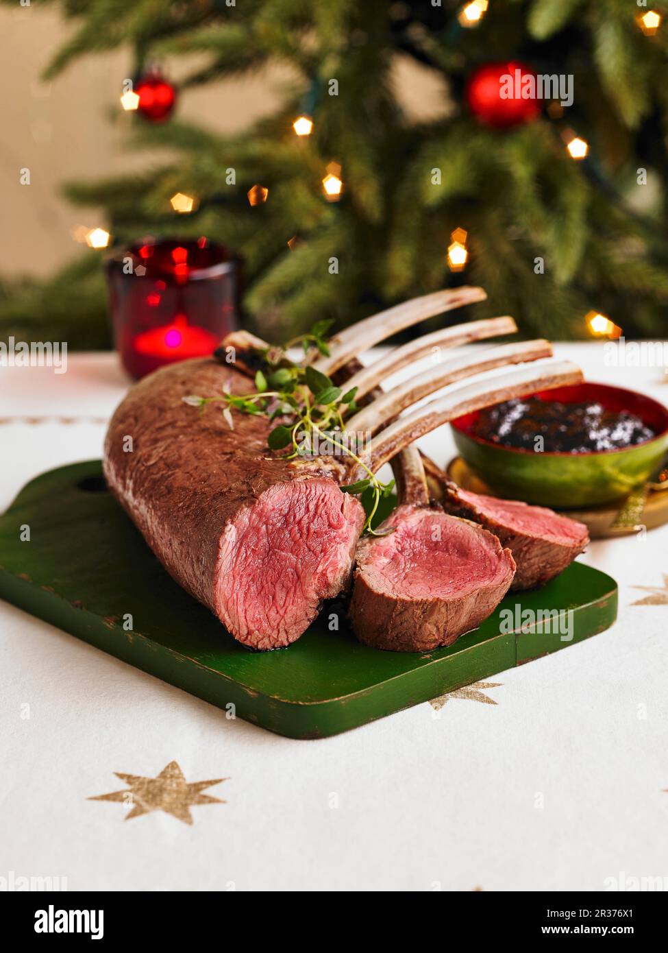 British Rack Of Venison Stock Photo - Alamy