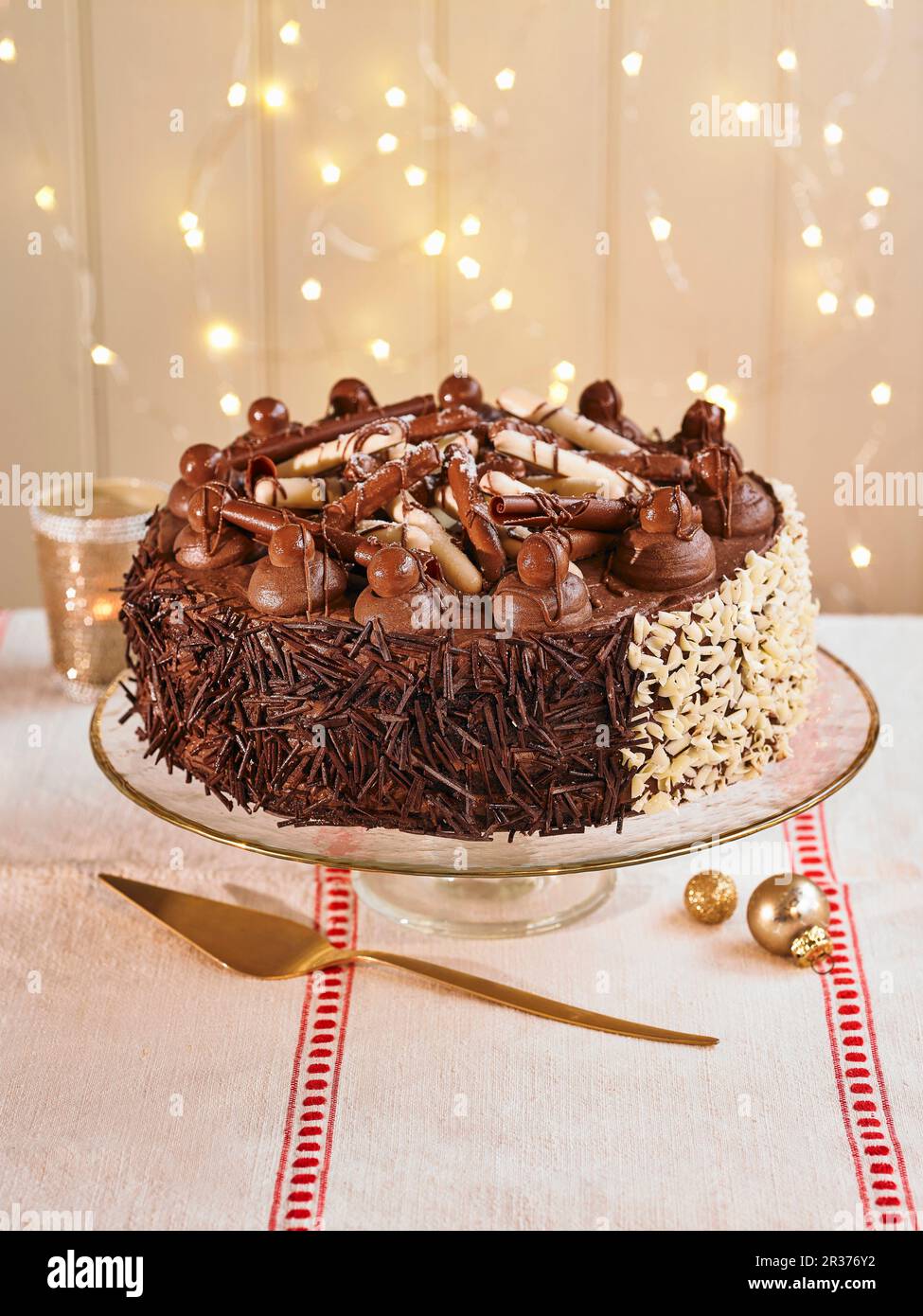 Layered Finger Cake Stock Photo - Alamy