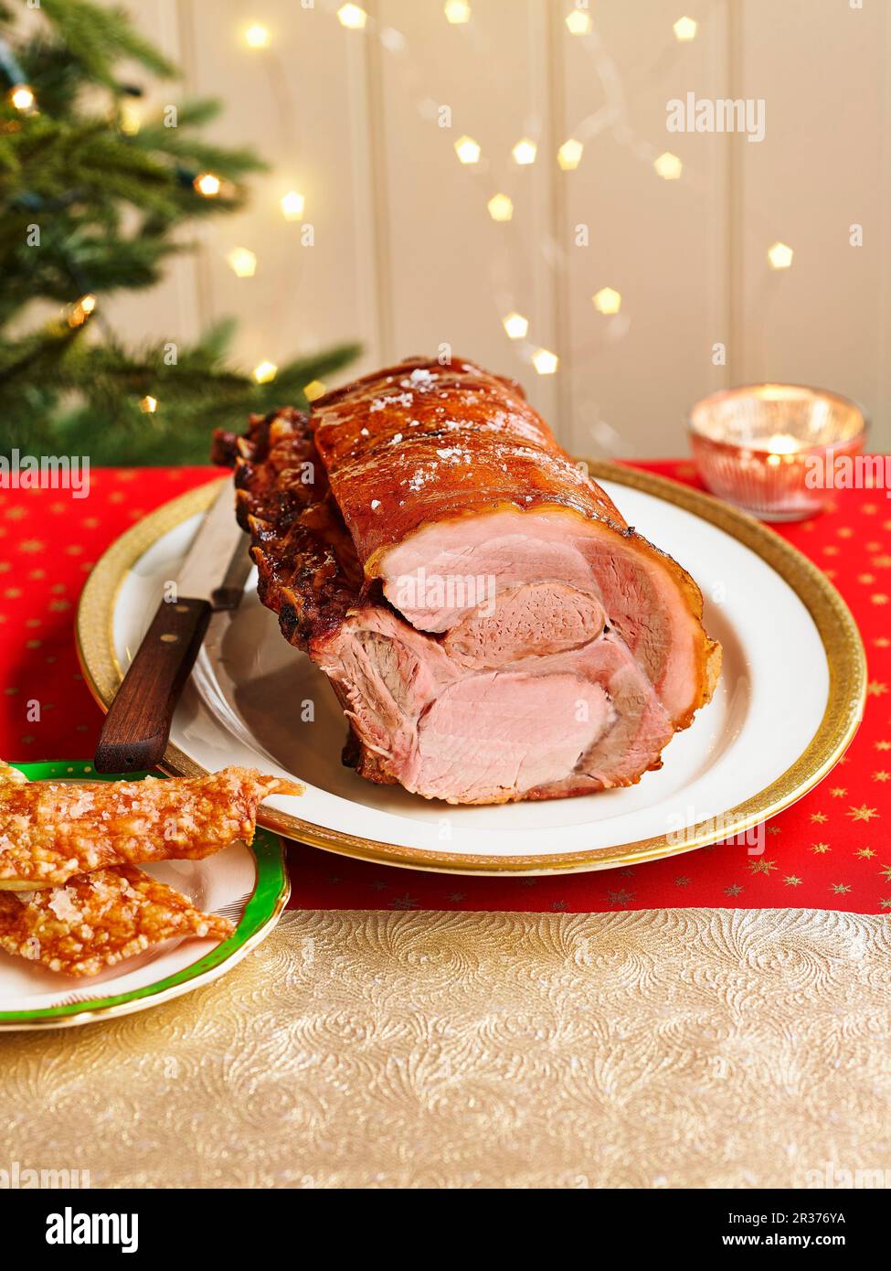 Pork Loin Joint Stock Photo - Alamy