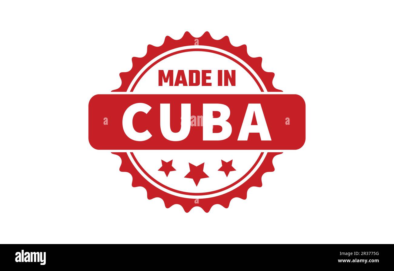 Made In Cuba Rubber Stamp Stock Vector Image & Art - Alamy