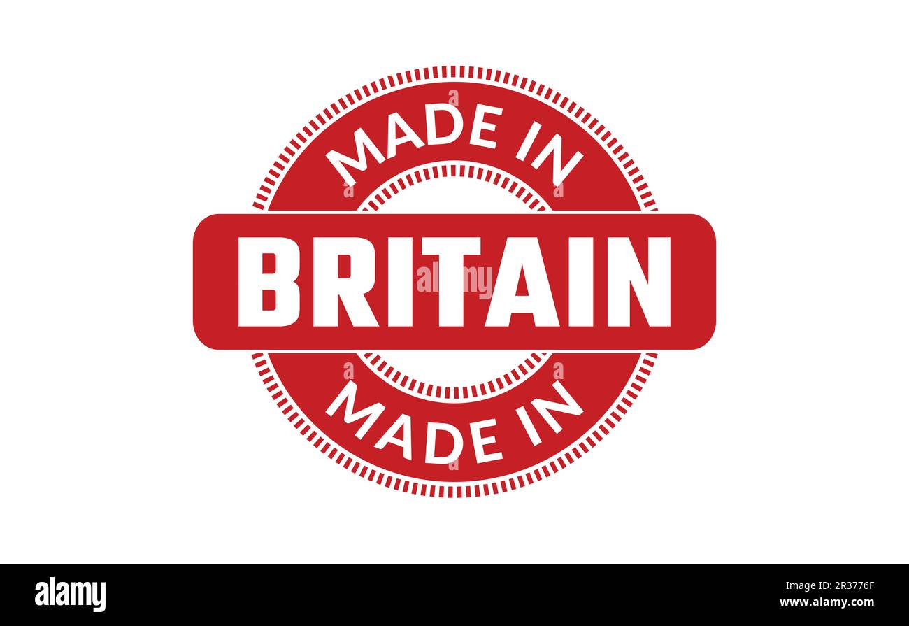 Made in britain Stock Vector Images - Alamy