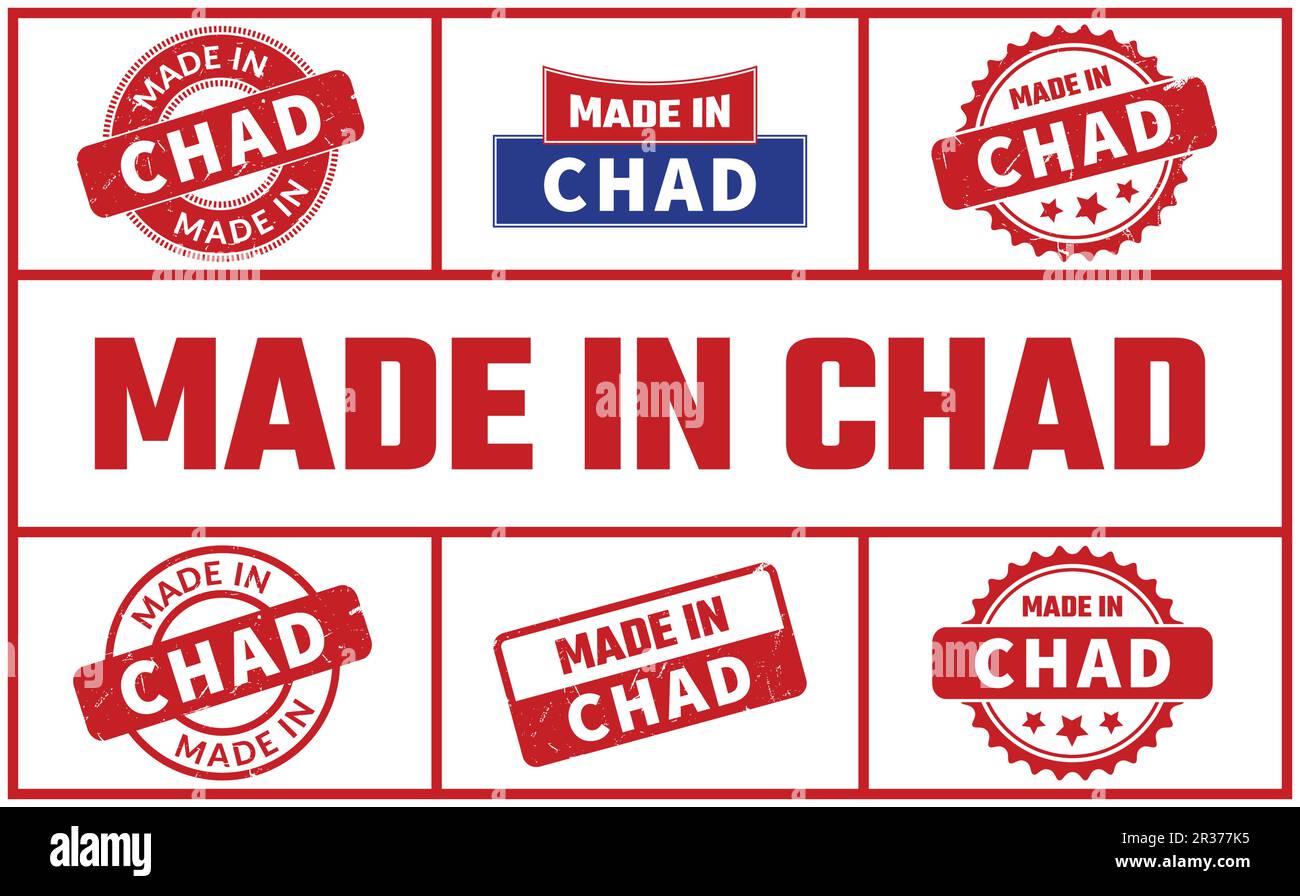 Chad stamp Stock Vector Images - Alamy