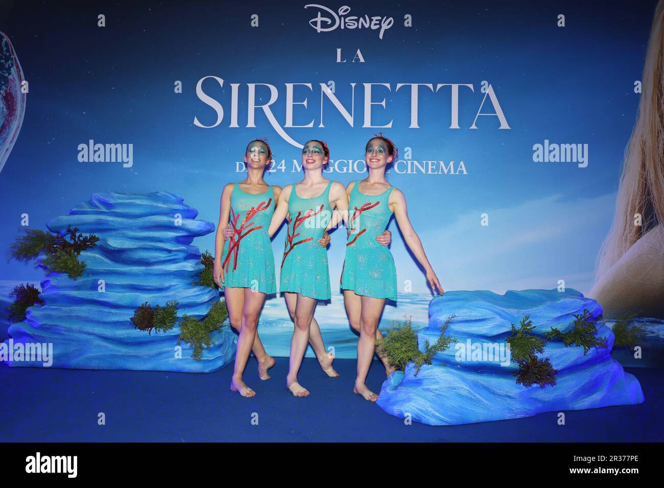 Milan, Italy. 22nd May, 2023. Preview of the new Disney film The Little ...