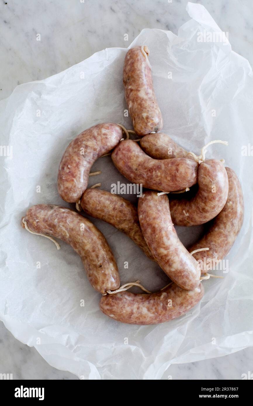 Link sausages hi-res stock photography and images - Alamy