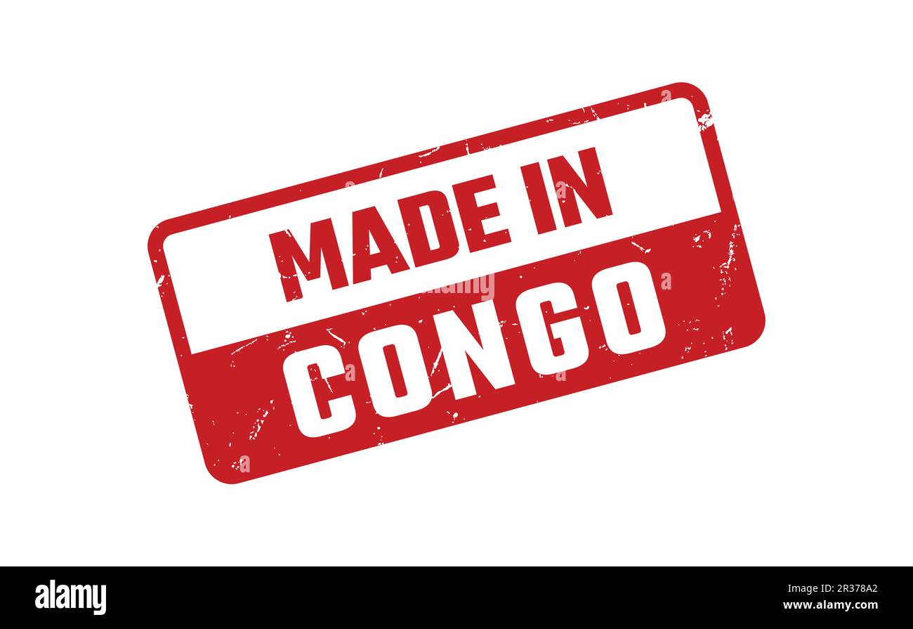 Made In Congo Rubber Stamp Stock Vector Image & Art - Alamy