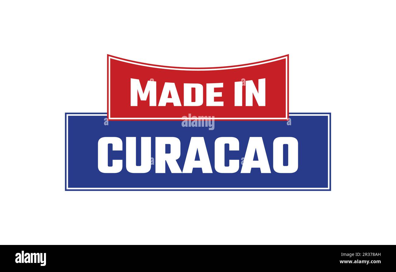 Made In Curacao Seal Vector Stock Vector Image & Art - Alamy
