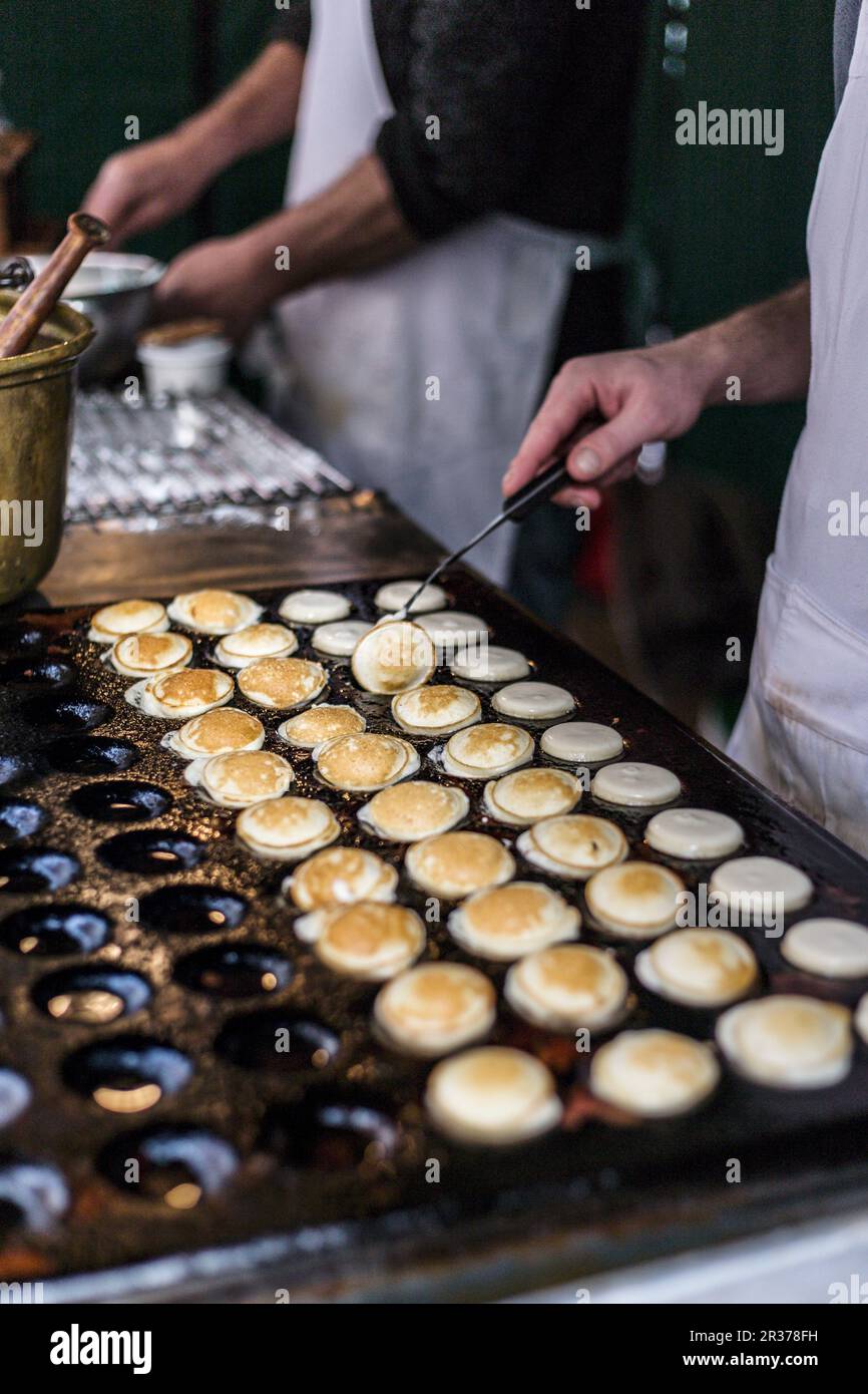 Dutch pancakes stall hi-res stock photography and images - Alamy