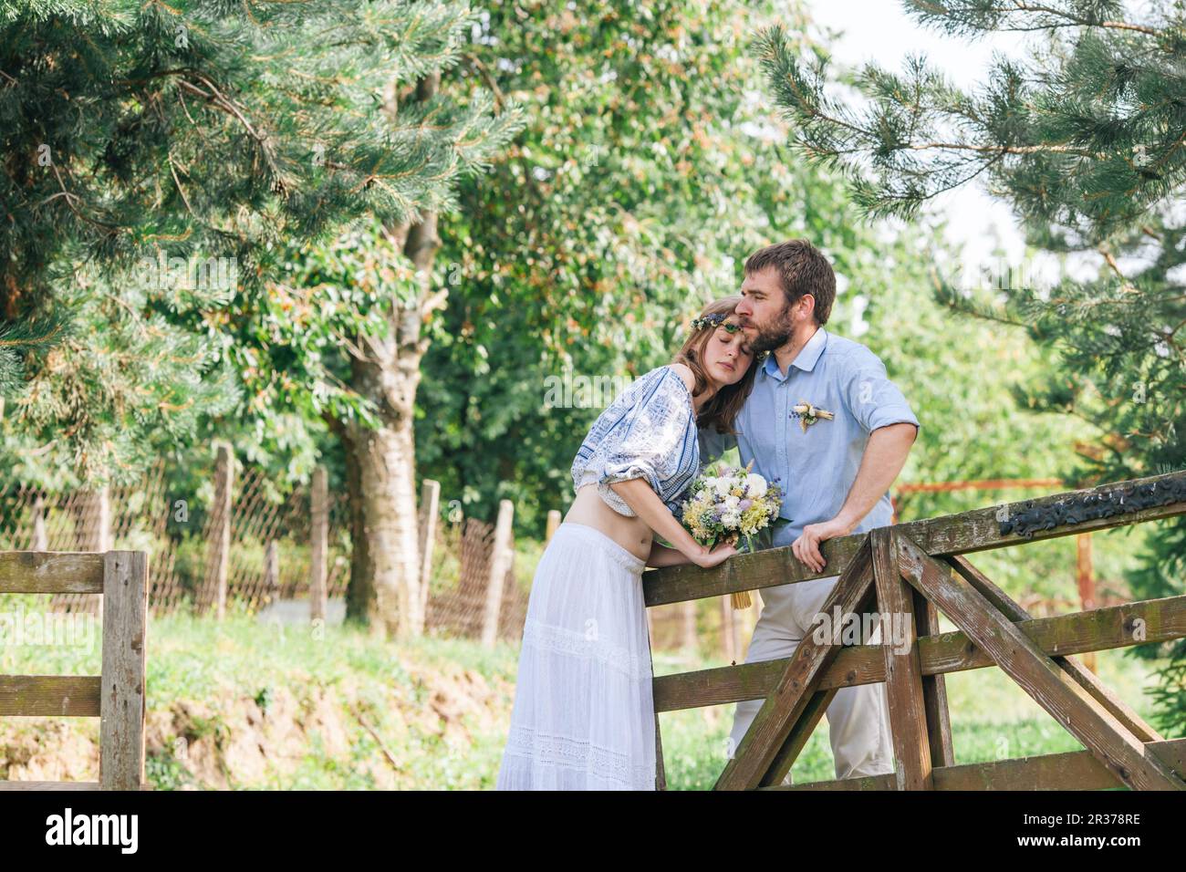 Rustic wedding background hi-res stock photography and images - Alamy