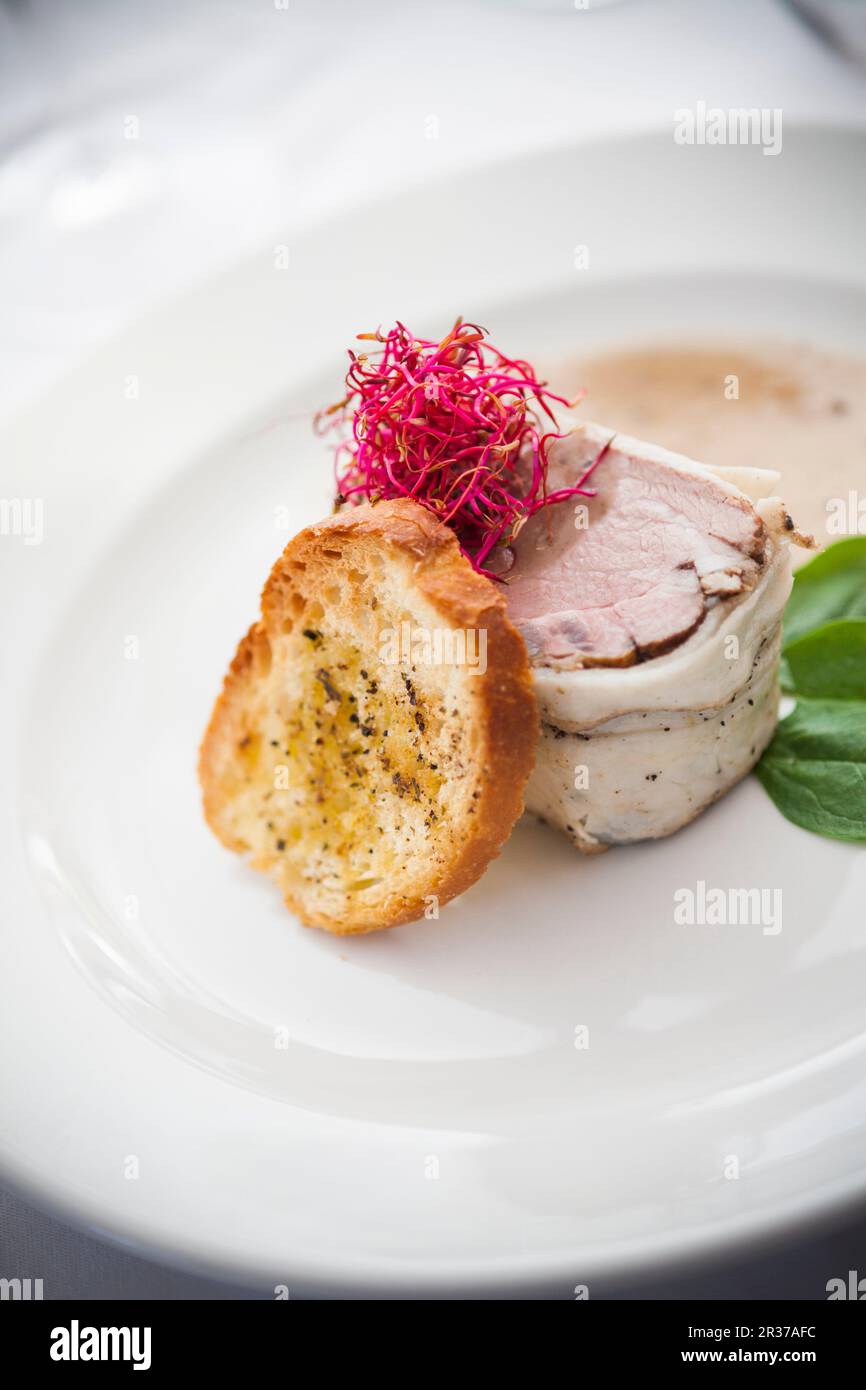 Lardo toast hi-res stock photography and images - Alamy