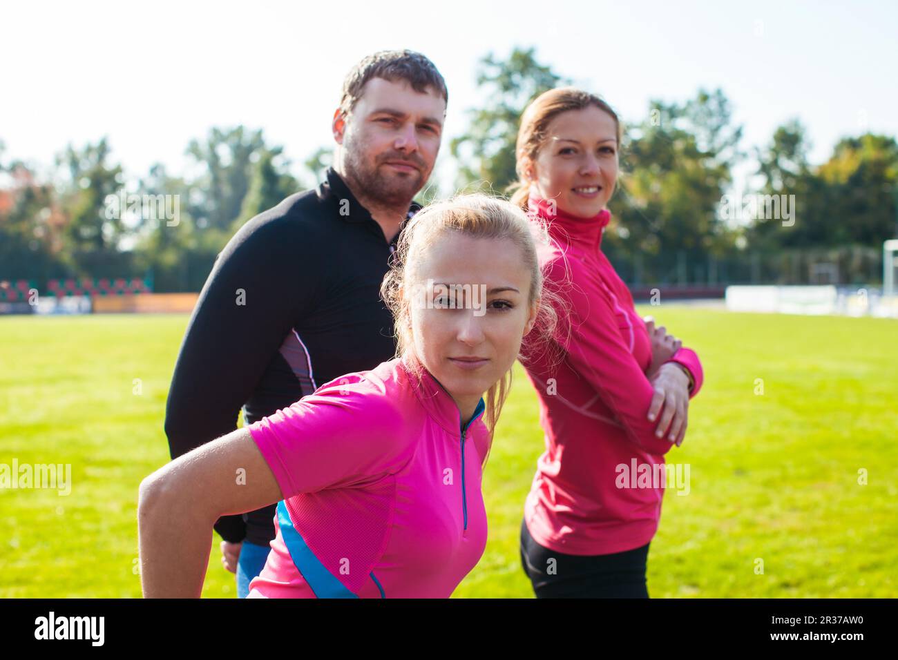 Sportsmen friends hi-res stock photography and images - Alamy