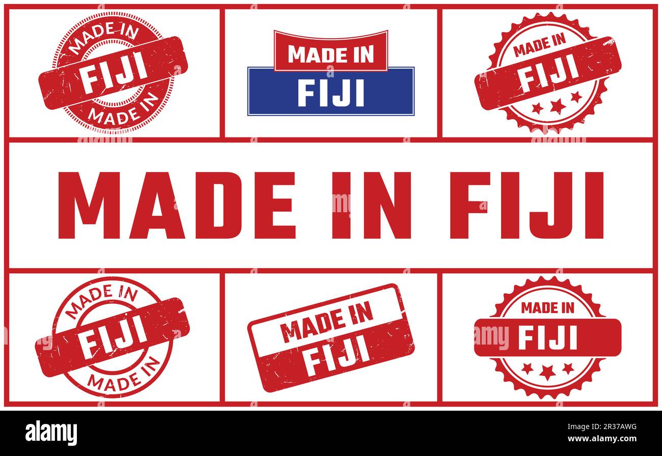 Made in fiji Cut Out Stock Images & Pictures - Alamy