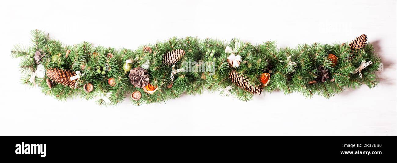 Christmas border design Stock Photo - Alamy