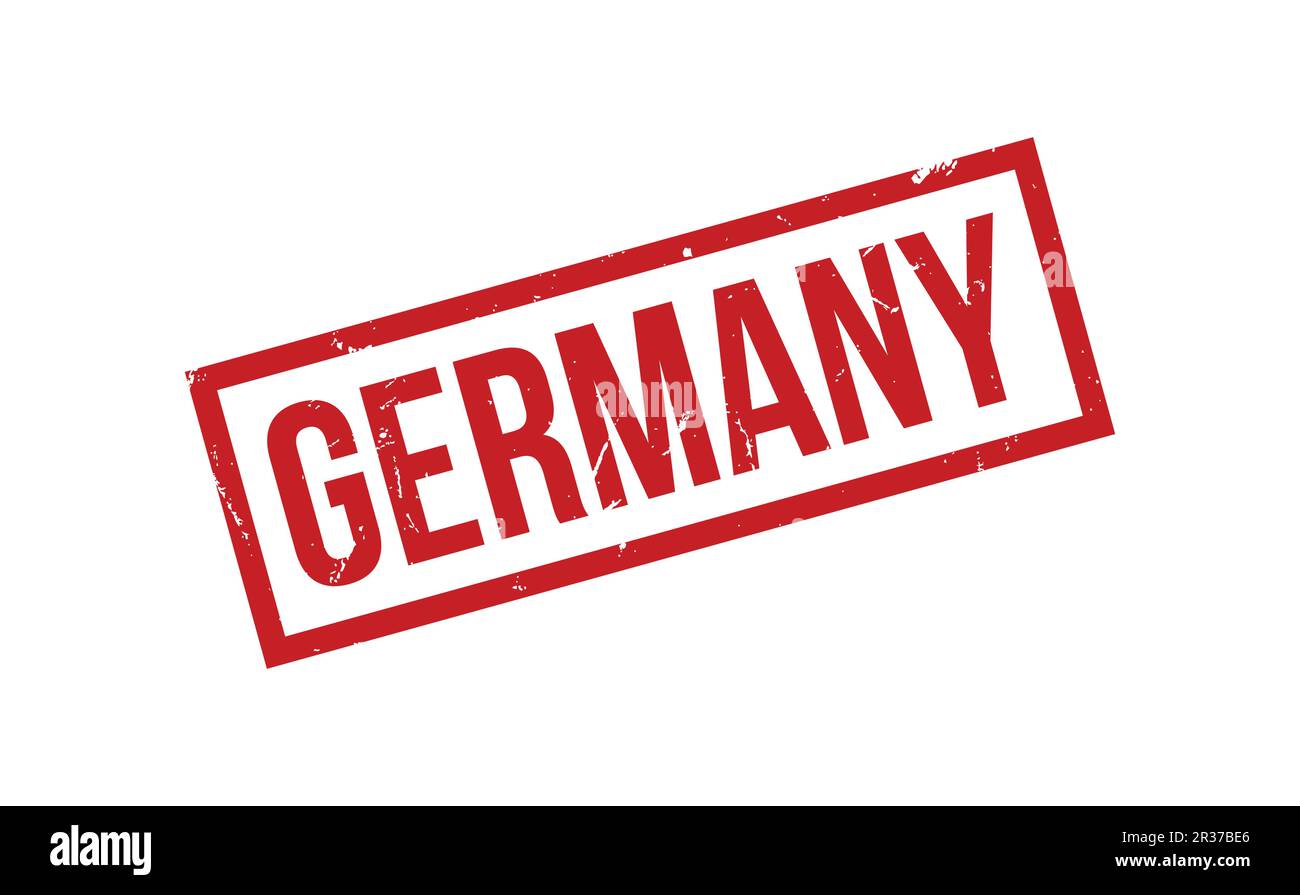 Germany stamp vector vectors hi-res stock photography and images - Alamy