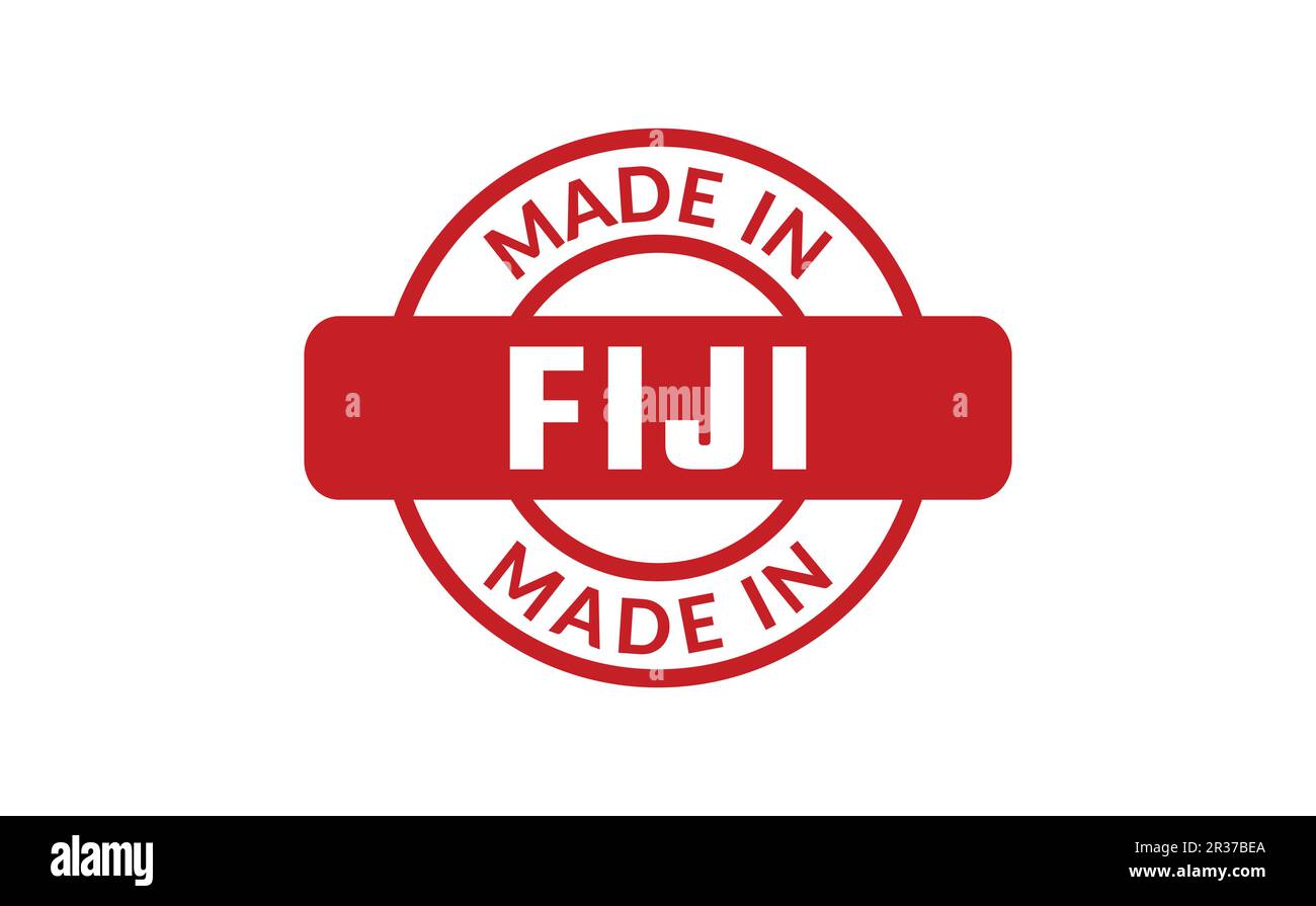 Made In Fiji Rubber Stamp Stock Vector Image & Art - Alamy