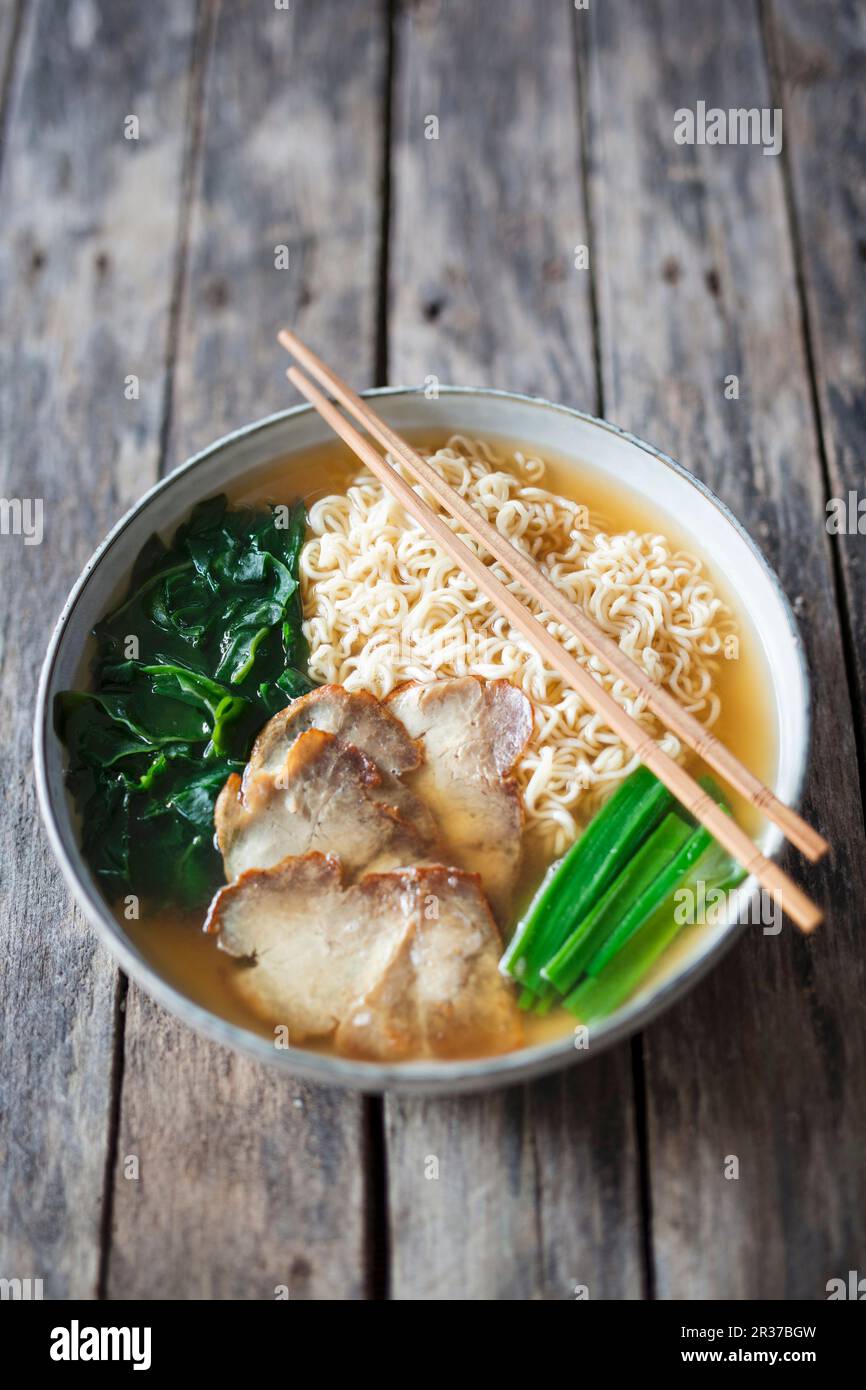 Rich broth ramen hi-res stock photography and images - Alamy