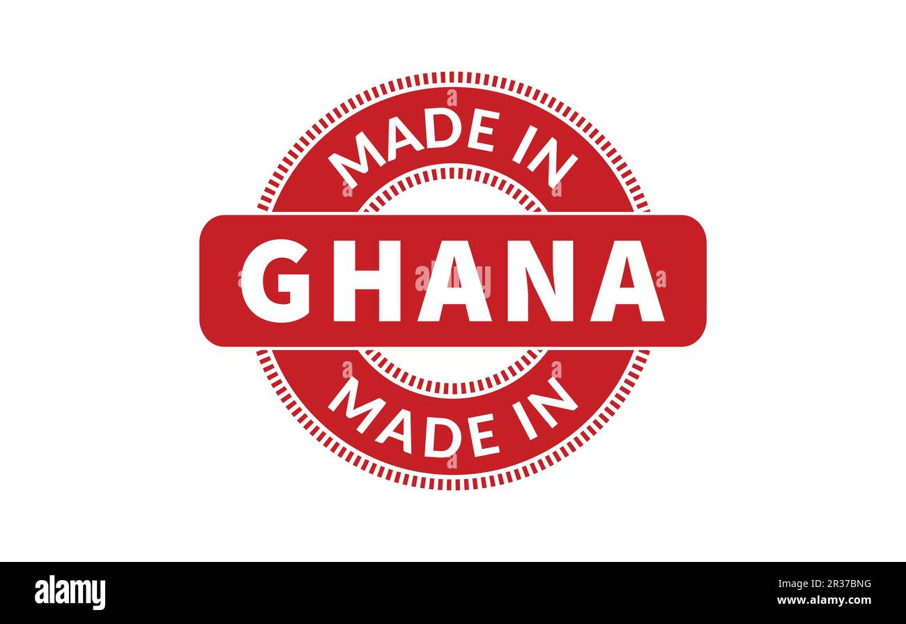 Made In Ghana Rubber Stamp Stock Vector Image & Art - Alamy