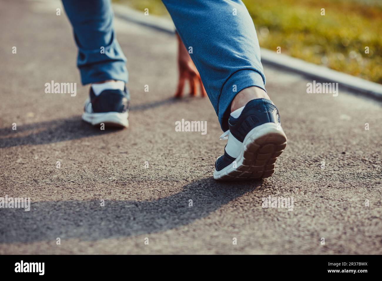 Run adult hi-res stock photography and images - Alamy