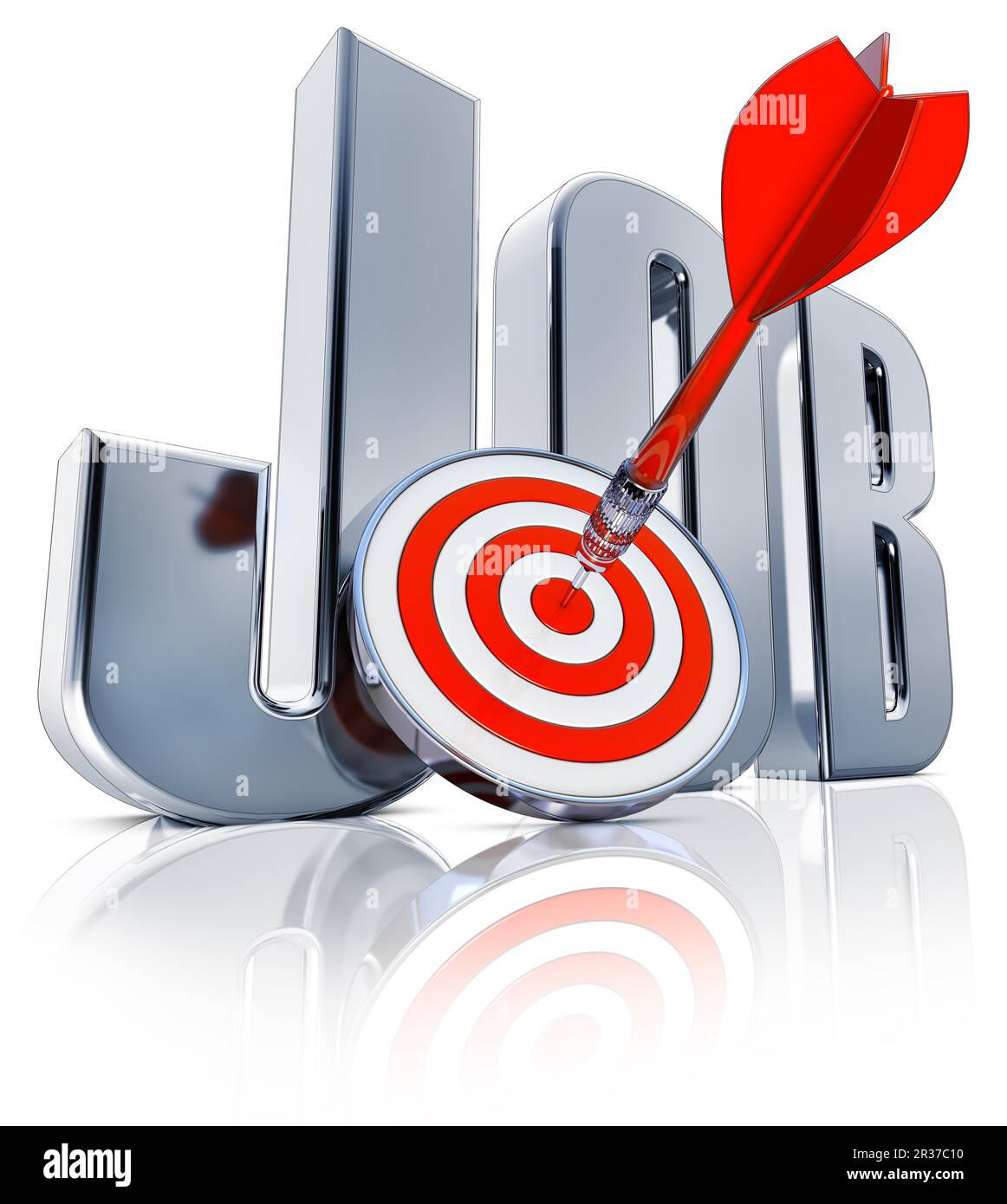 high resolution 3D rendering of a job icon Stock Photo - Alamy