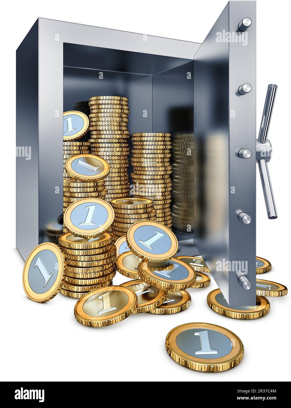 Vault Filled With Money