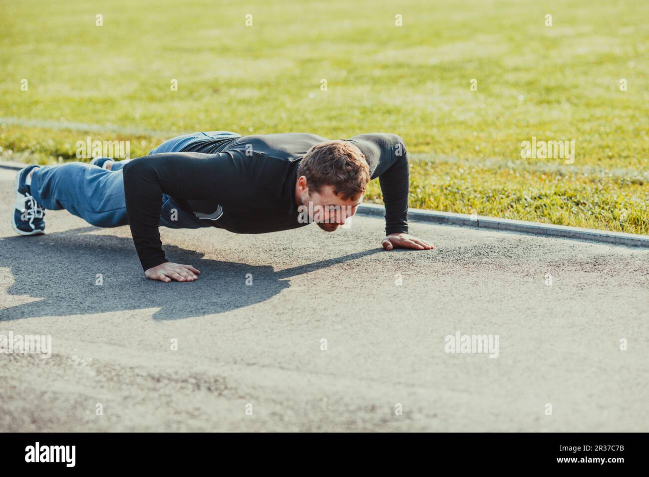 Healthy lifestyle workout Stock Photo - Alamy