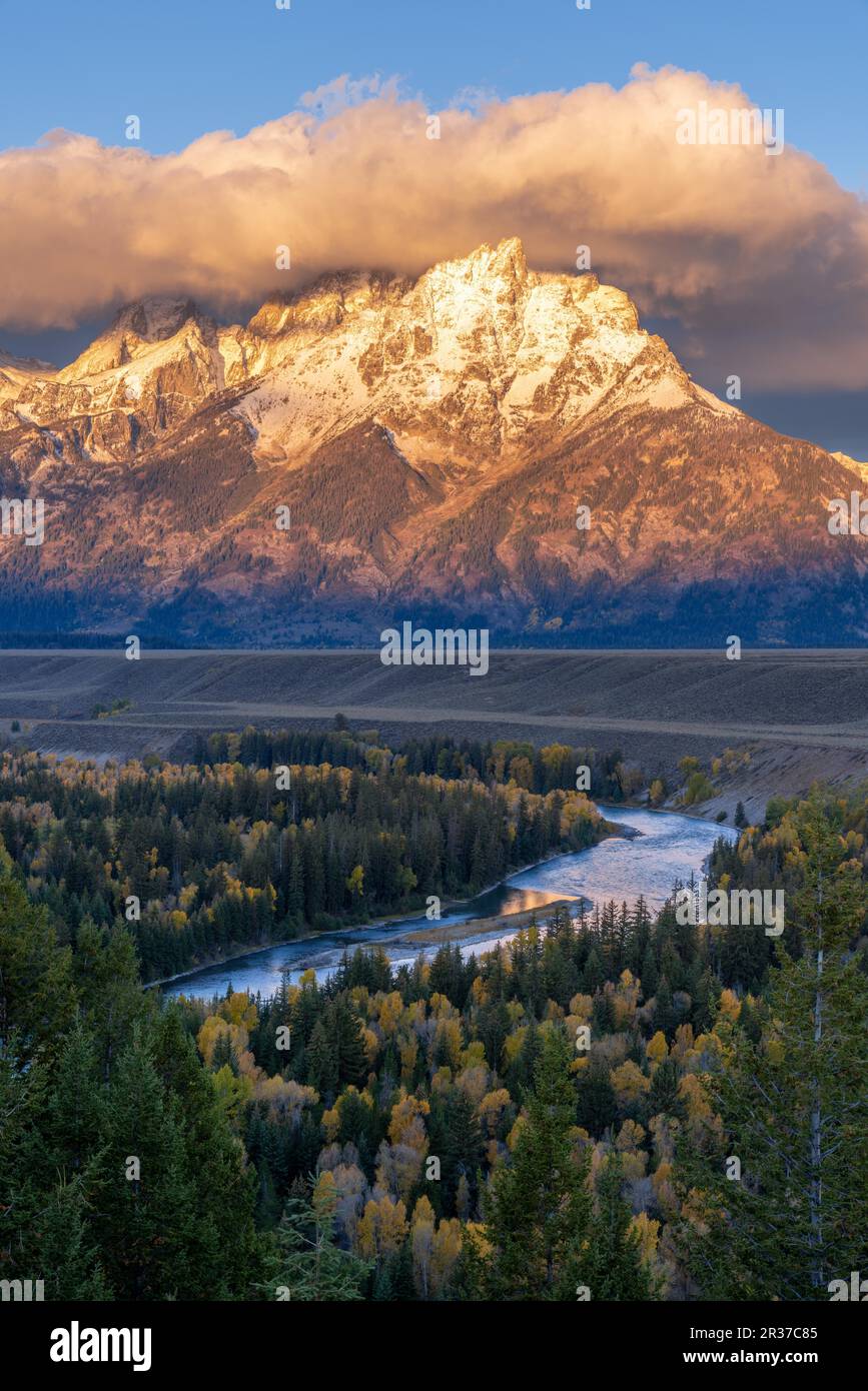 The Meandering Snake River Stock Photo - Alamy