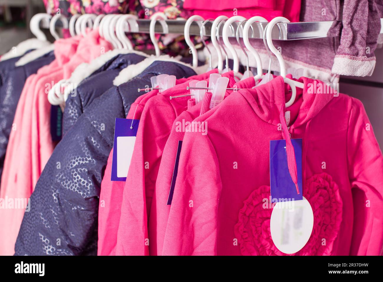 Trendy clothing shop Stock Photo - Alamy