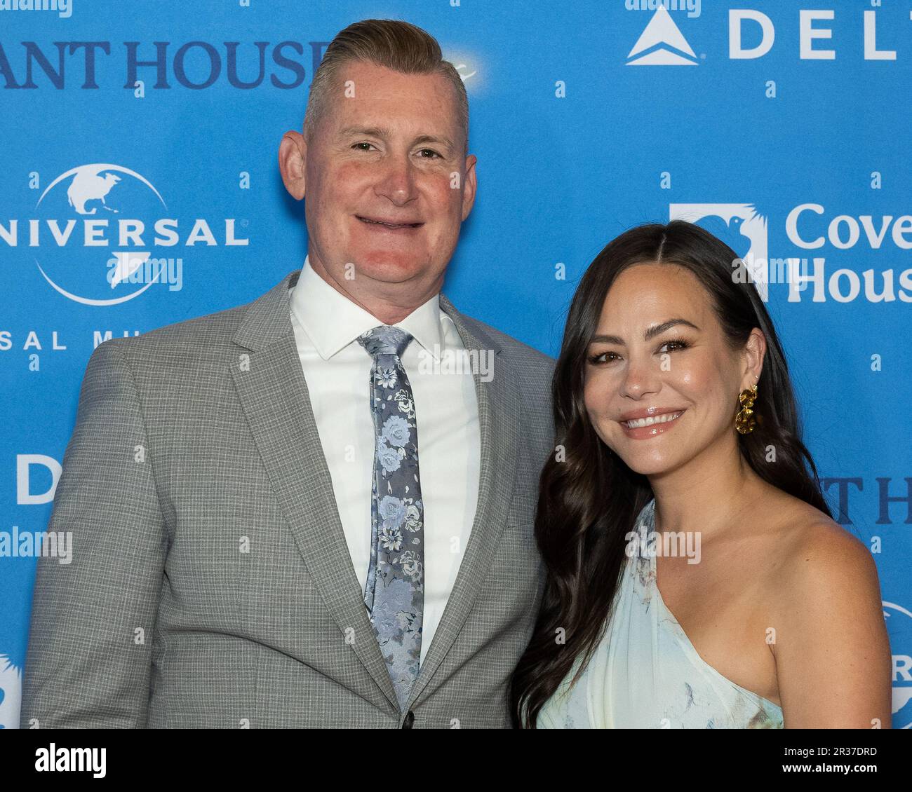 New York, USA. 22nd May, 2023. Bill Bedrossian and Jen Bedrossian ...