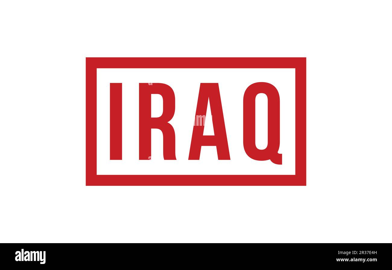 Iraq stamp Cut Out Stock Images & Pictures - Alamy