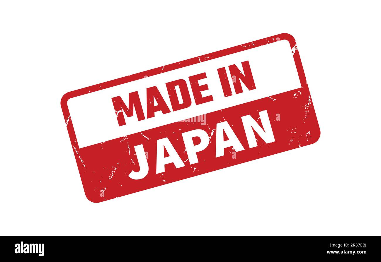 Made In Japan Rubber Stamp Stock Vector Image & Art - Alamy