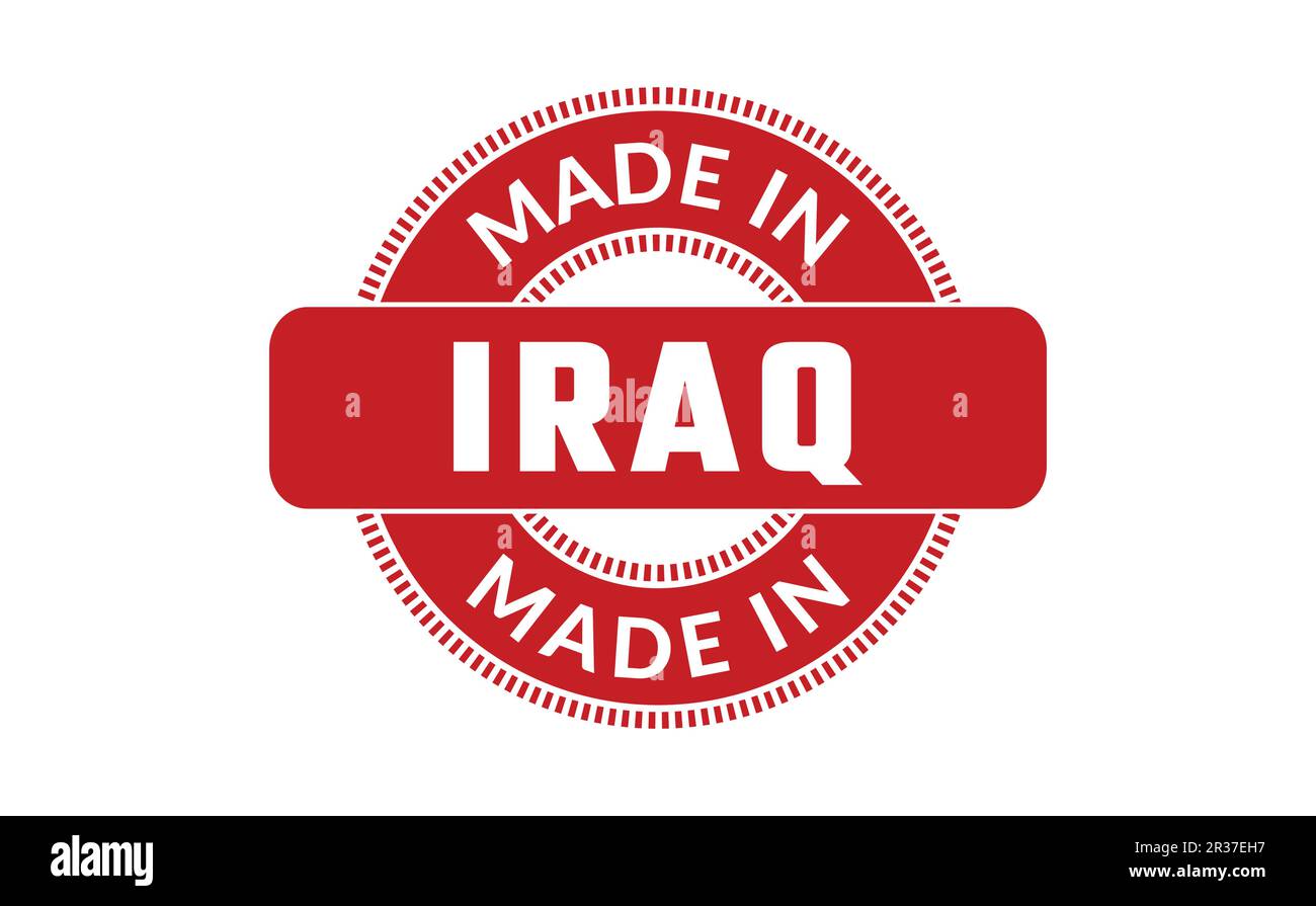 Made In Iraq Rubber Stamp Stock Vector Image & Art - Alamy