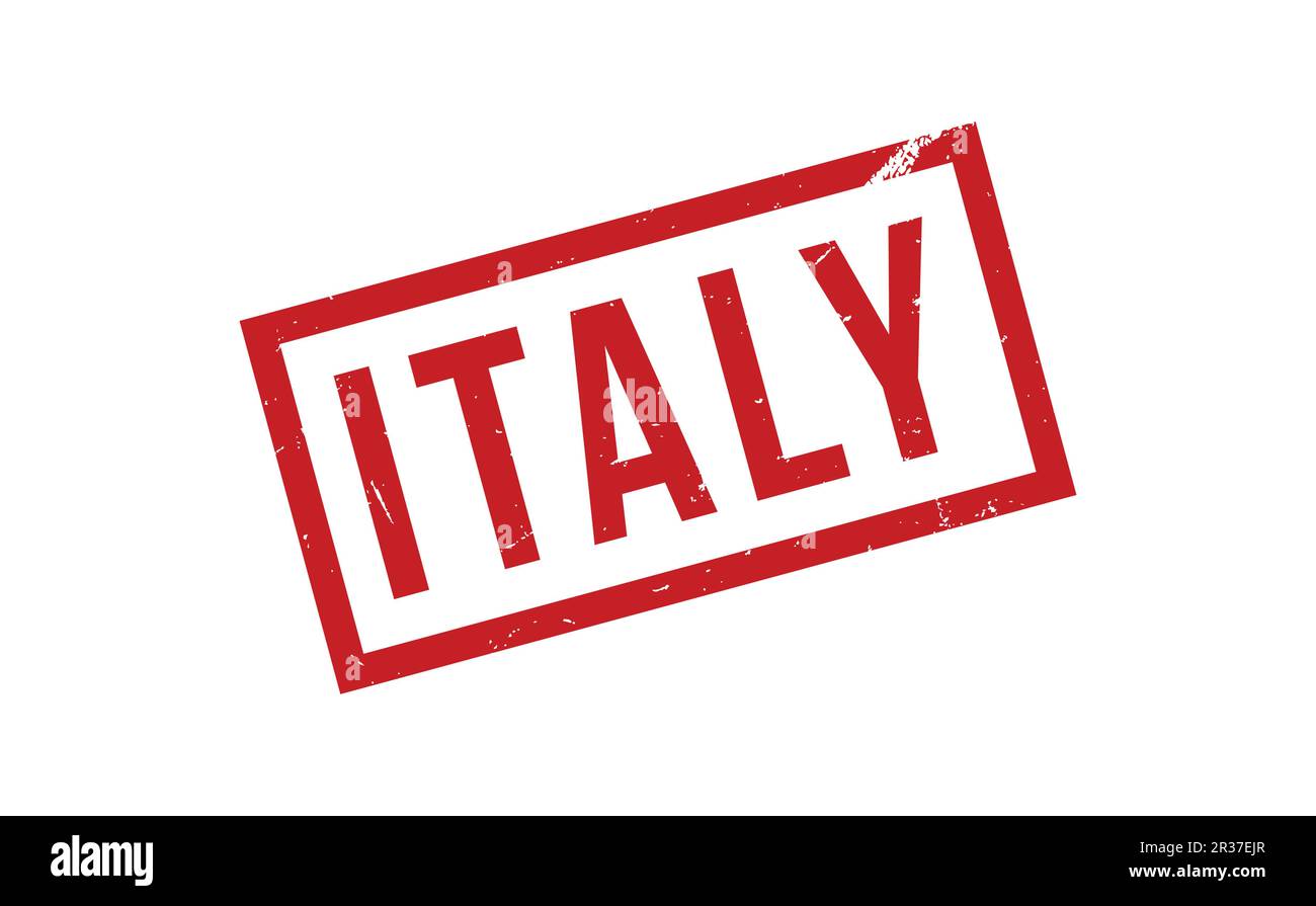 Italy Rubber Stamp Seal Vector Stock Vector Image & Art - Alamy
