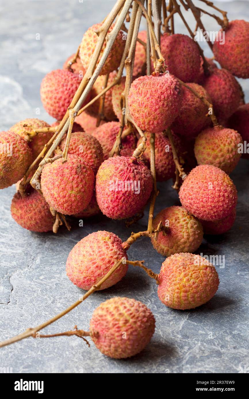 Lychee inside hi-res stock photography and images - Alamy