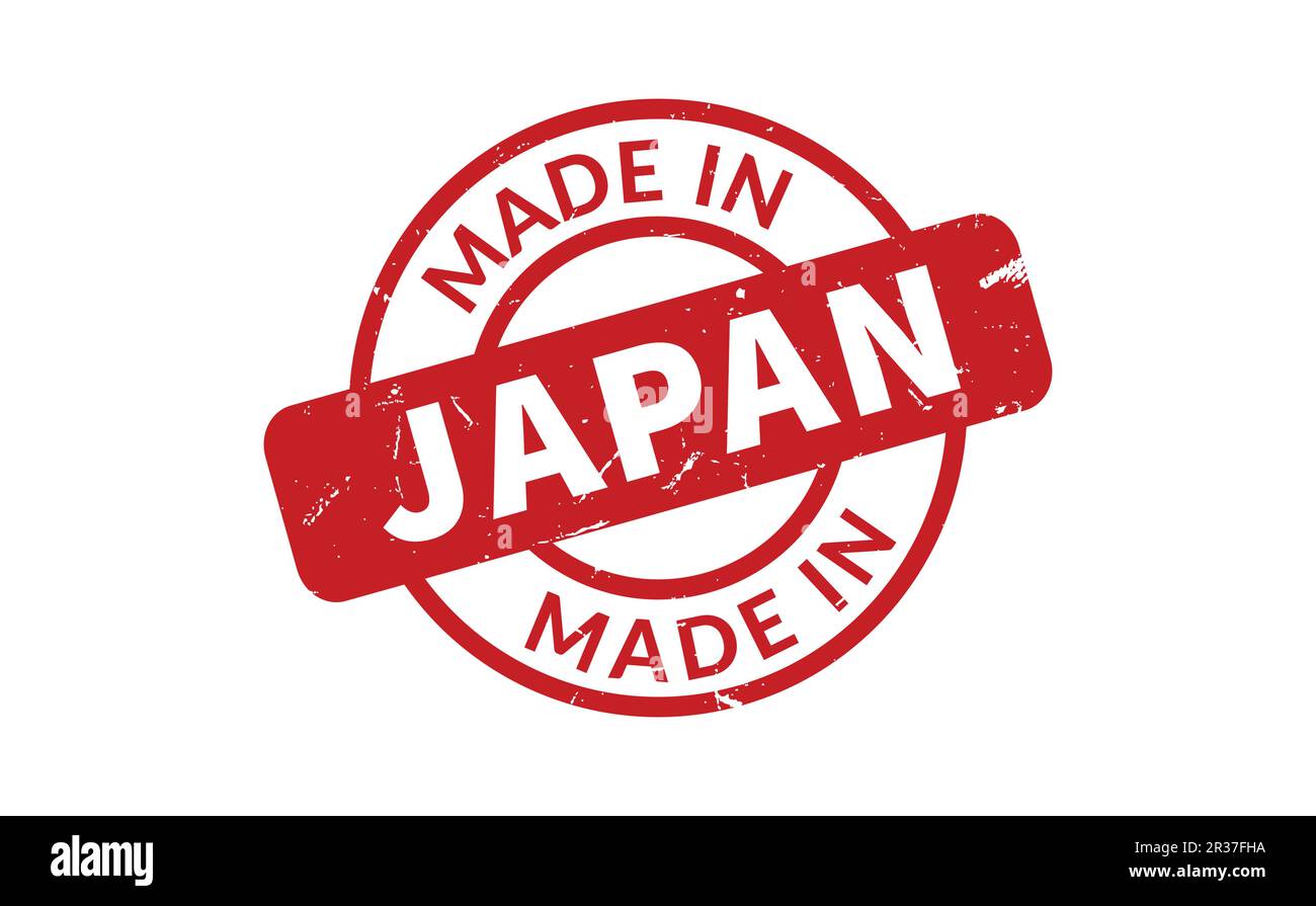Made In Japan Rubber Stamp Stock Vector Image & Art - Alamy