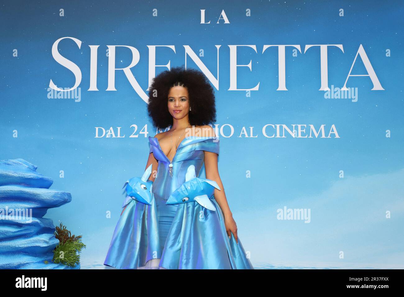 Milan, Italy. 22nd May, 2023. Preview of the new Disney movie The ...