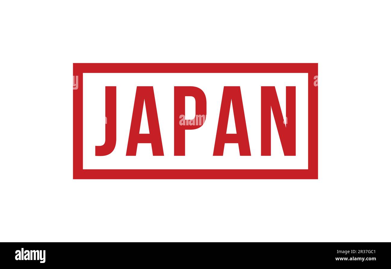 Japan stamp vector vectors hi-res stock photography and images - Alamy