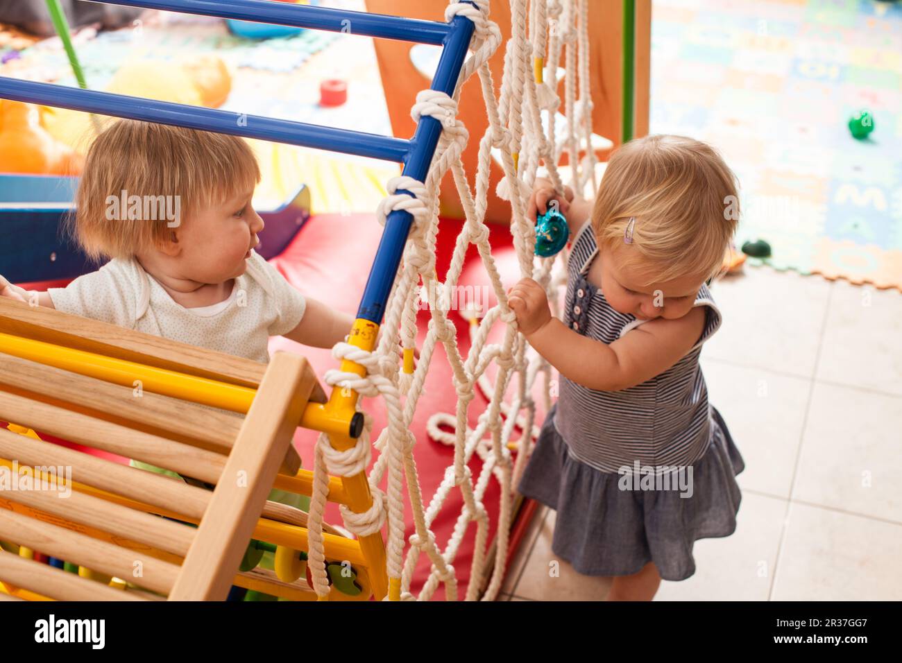 Baby playground hi-res stock photography and images - Alamy