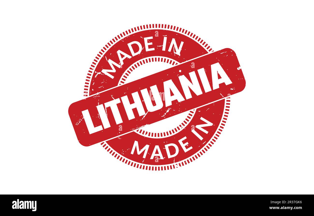 Made in lithuania Cut Out Stock Images & Pictures - Alamy
