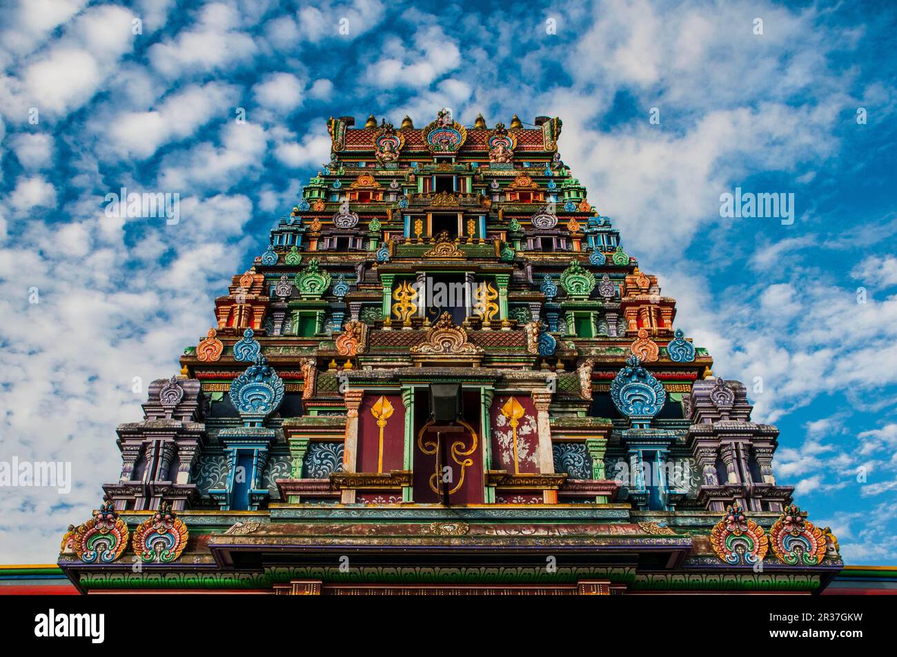 Sri Siva Subramaniya hindu temple, Nadi, Viti levu, Fiji Stock Photo ...