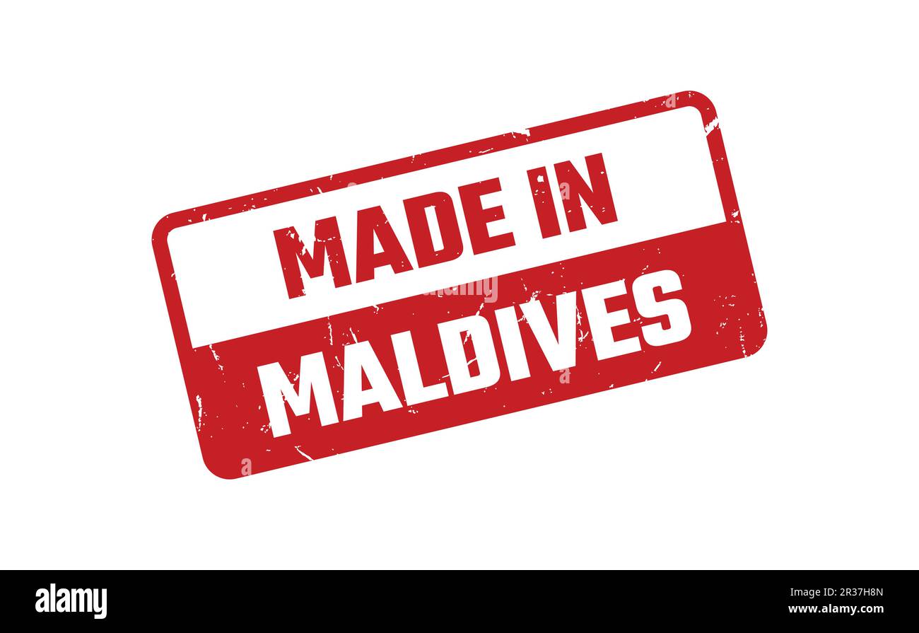 Made In Maldives Rubber Stamp Stock Vector Image & Art - Alamy