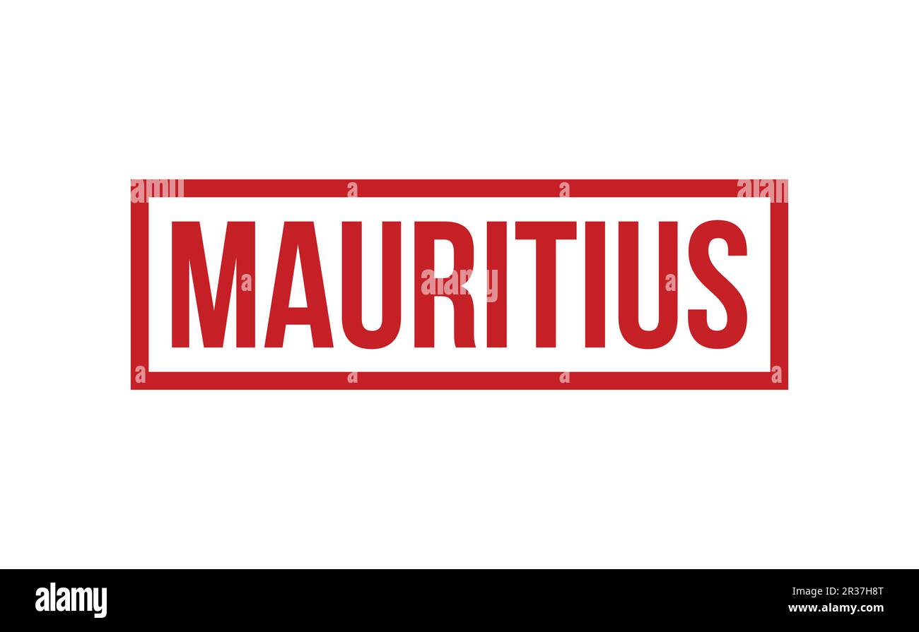 Mauritius Rubber Stamp Seal Vector Stock Vector Image & Art - Alamy