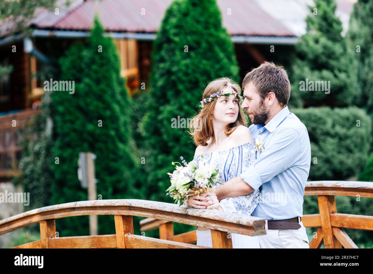 Rustic wedding hi-res stock photography and images - Alamy