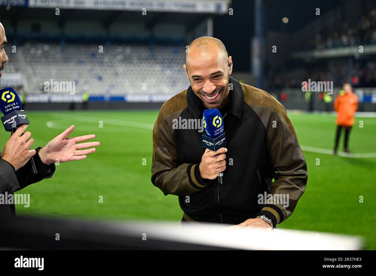Paris, France. 21st May, 2023. Thierry Henry, consultant for Amazon ...