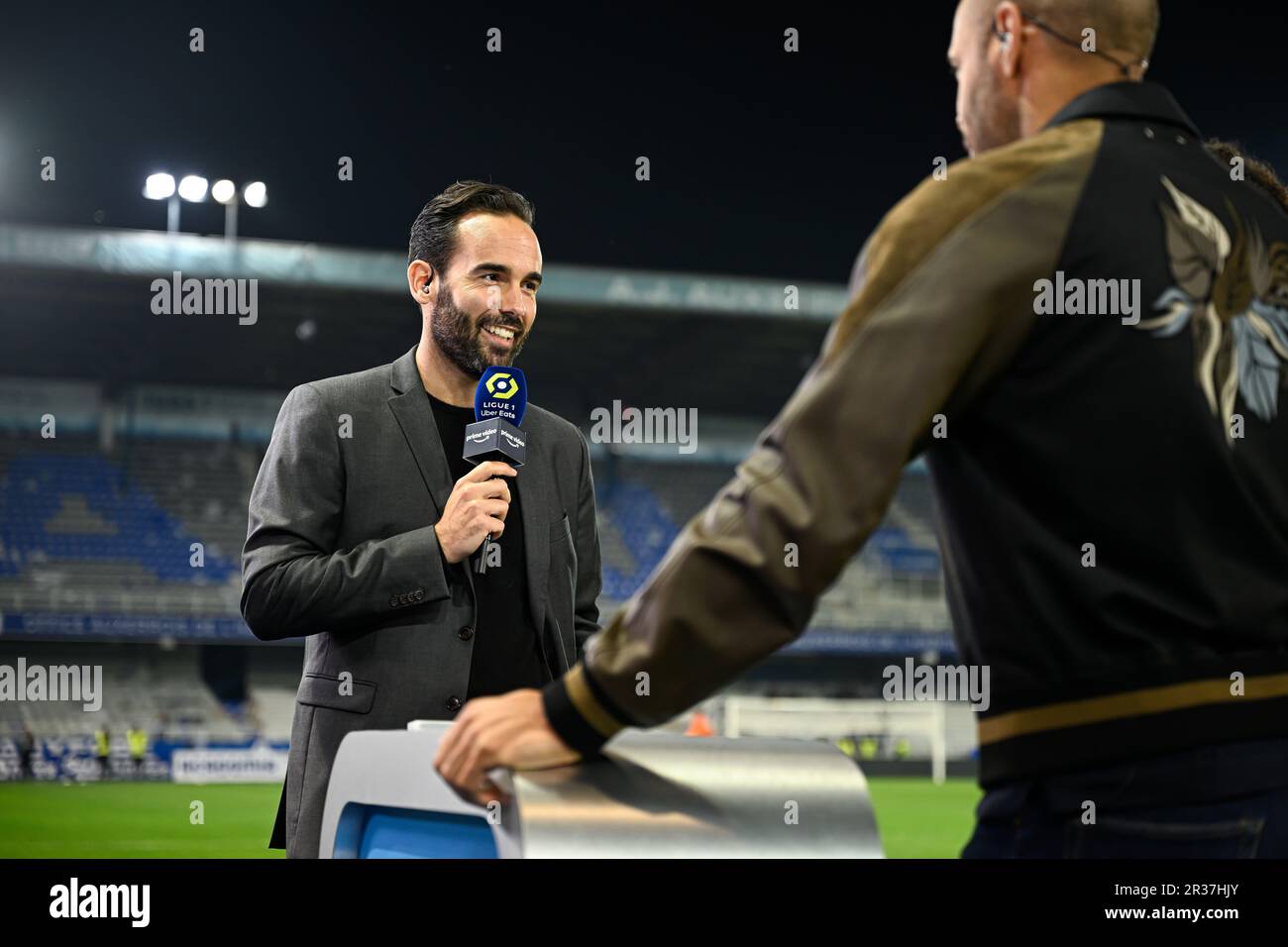 Paris, France. 21st May, 2023. Thibault Le Rol, journalist for Amazon ...